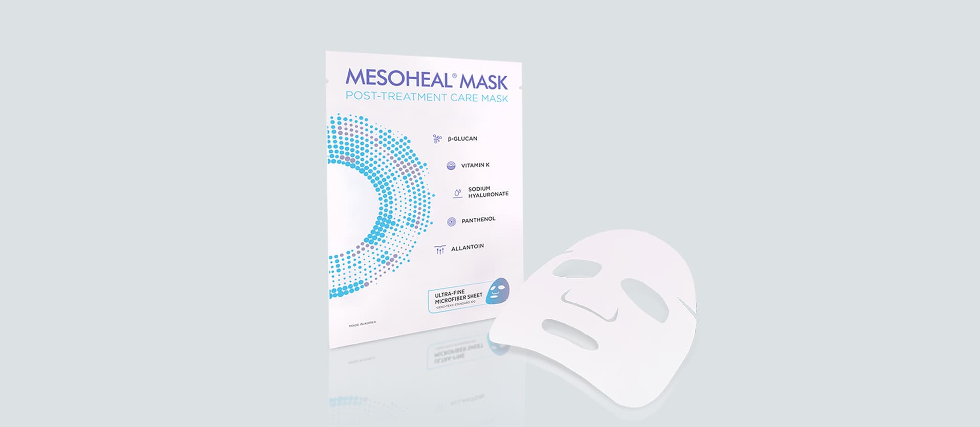 MESOHEAL® Mesotherapy Post-Treatment Care Mask — Skin Recovery ...